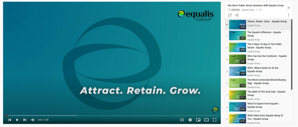 Supplier Welcome Page | Equalis Group