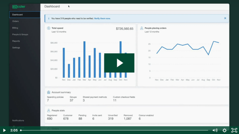 ezCater | Earn Rebates On Every Order | No Invoicing Fees