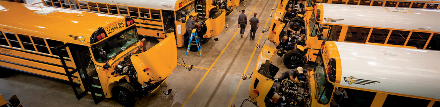 Rush Bus Centers | Bus Purchase, Parts & Service Across Georgia